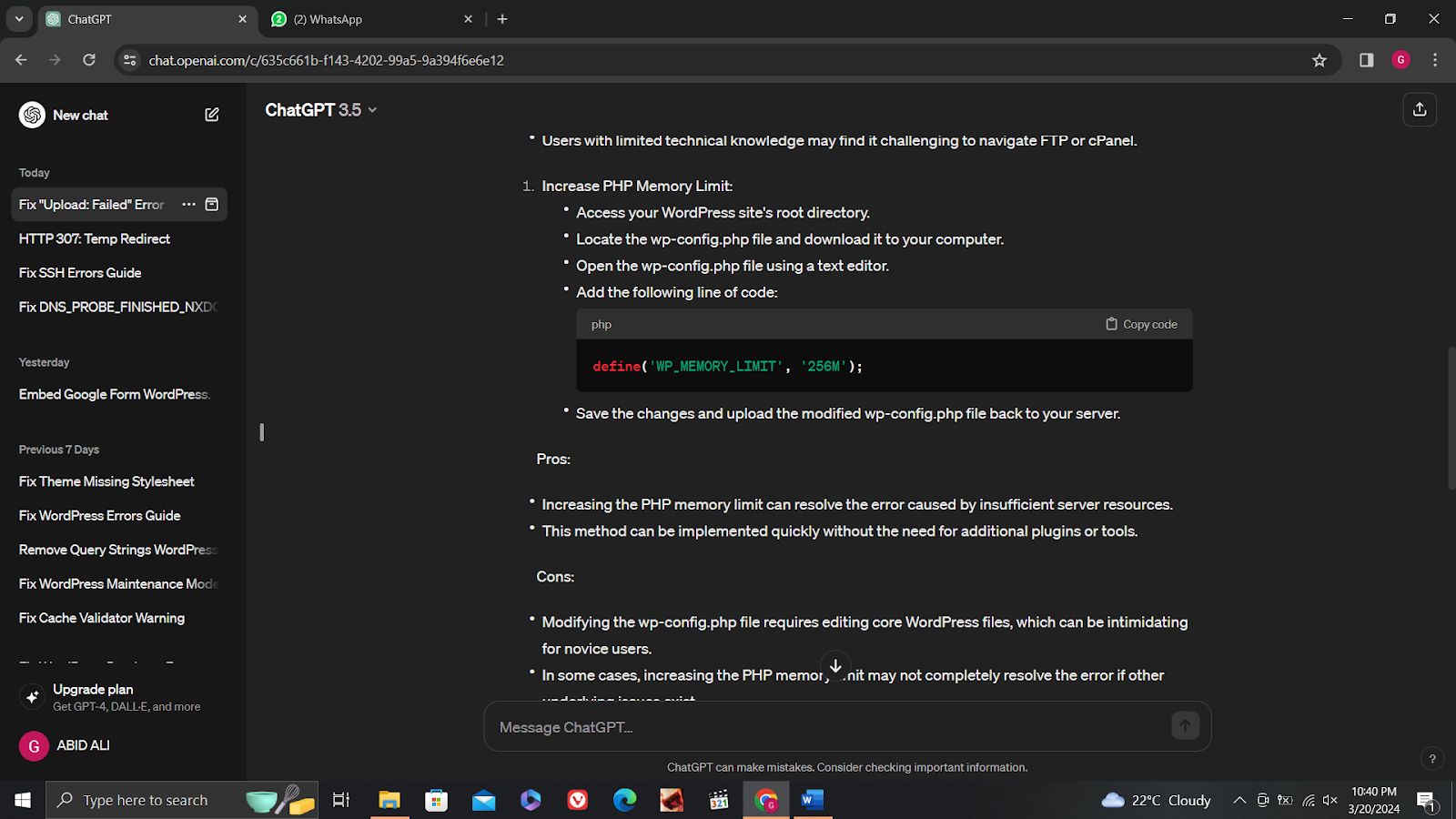 How To Fix The “upload Failed To Write File To Disk” Error In Wordpress Host4geeks Llc