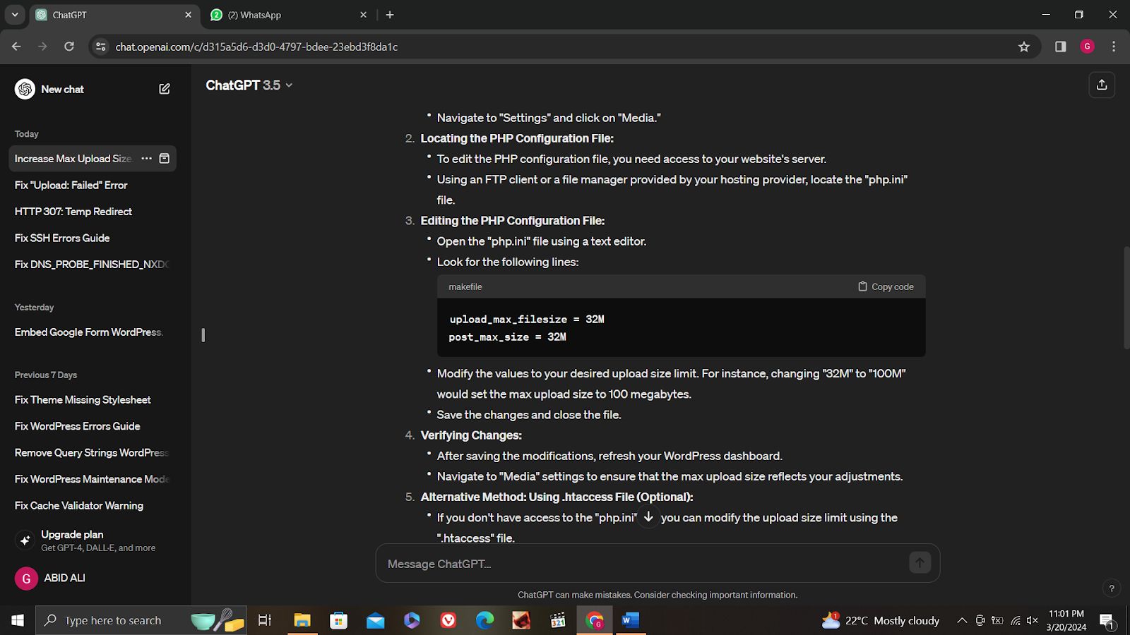 How to Increase the Max Upload Size in WordPress | Host4Geeks LLC