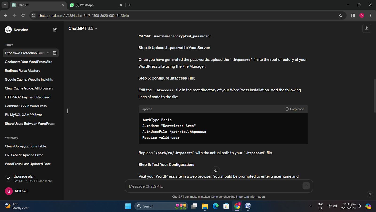 Add Htpasswd Protection To Your Wordpress Site Host4geeks Llc 
