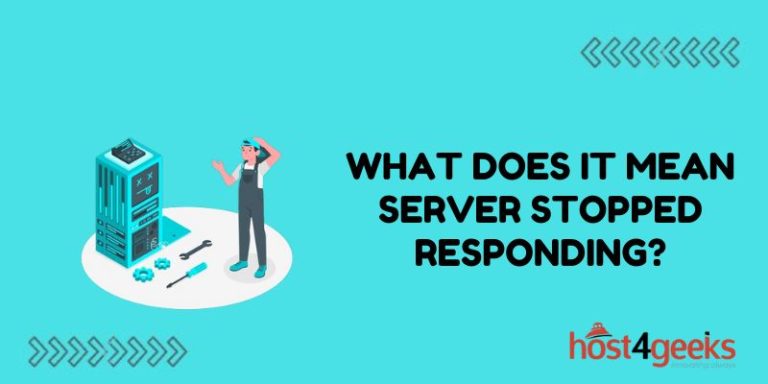 What Does It Mean Server Stopped Responding? | Understanding the Error