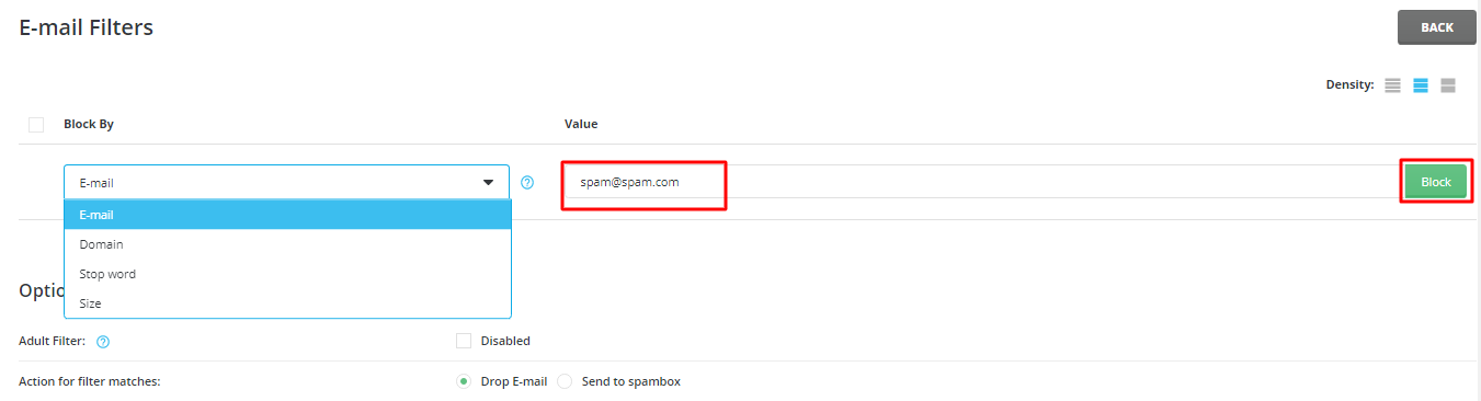 How to Block a Spammy Domains Using Spam Filters in DirectAdmin | Host4Geeks LLC