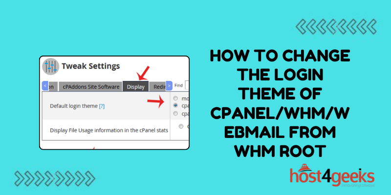 How to Change the Login Theme of cPanel/WHM/Webmail From WHM Root ...