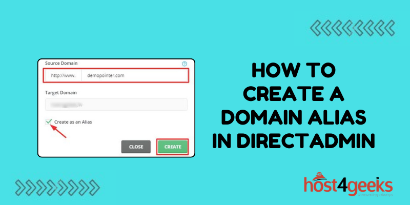 How to Create a Domain Alias in DirectAdmin | Host4Geeks LLC