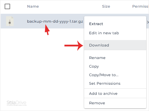 How to Download Email, FTP, or a Database-only Backup from DirectAdmin | Host4Geeks LLC