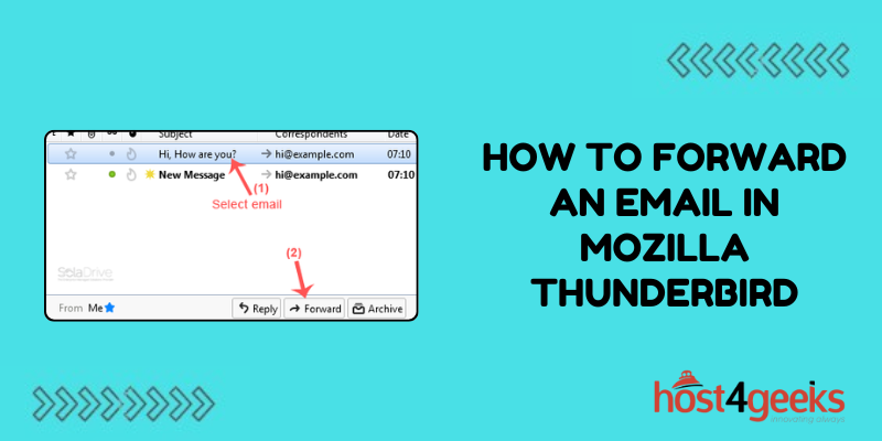 How to Send an Email Using Mozilla Thunderbird | Host4Geeks LLC