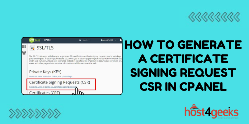 How to Generate a Certificate Signing Request - CSR in cPanel ...
