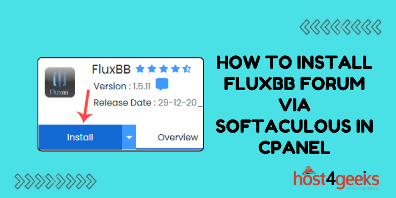 How to Install FluxBB Forum via Softaculous in cPanel | Host4Geeks LLC