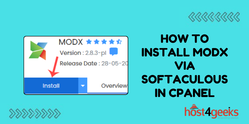 How to Install MODX via Softaculous in cPanel | Host4Geeks LLC