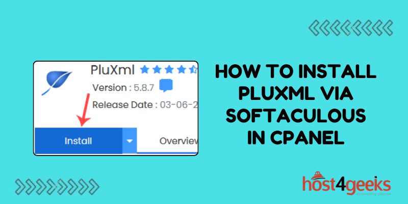 How to Install PluXml via Softaculous in cPanel | Host4Geeks LLC