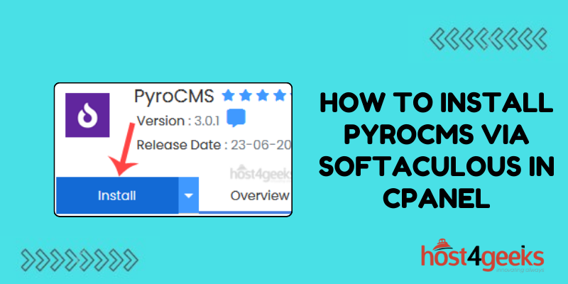 How To Install Pyrocms Via Softaculous In Cpanel Host4geeks Llc