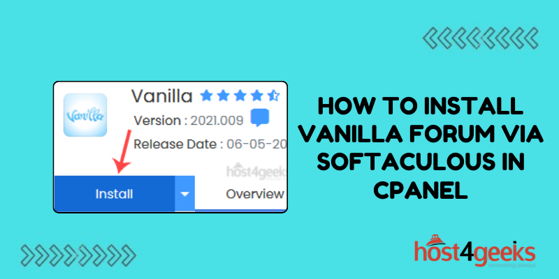 How to Install Vanilla Forum via Softaculous in cPanel | Host4Geeks LLC
