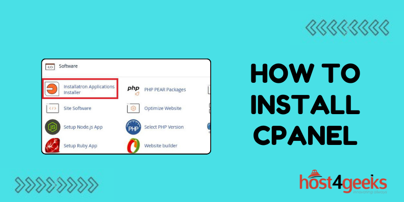 How to Install cPanel | Host4Geeks LLC