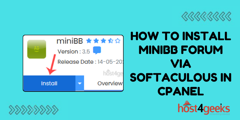 How to Install miniBB Forum via Softaculous in cPanel | Host4Geeks LLC