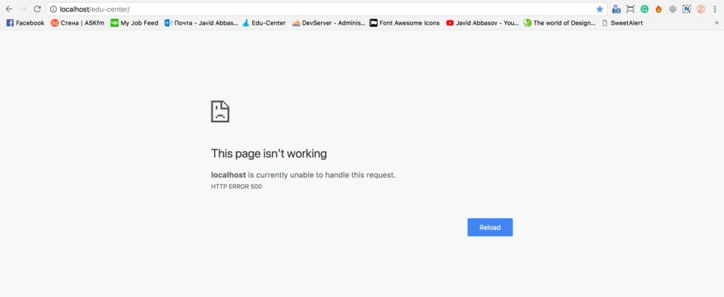 How to Fix the HTTP Error 500 in MAMP